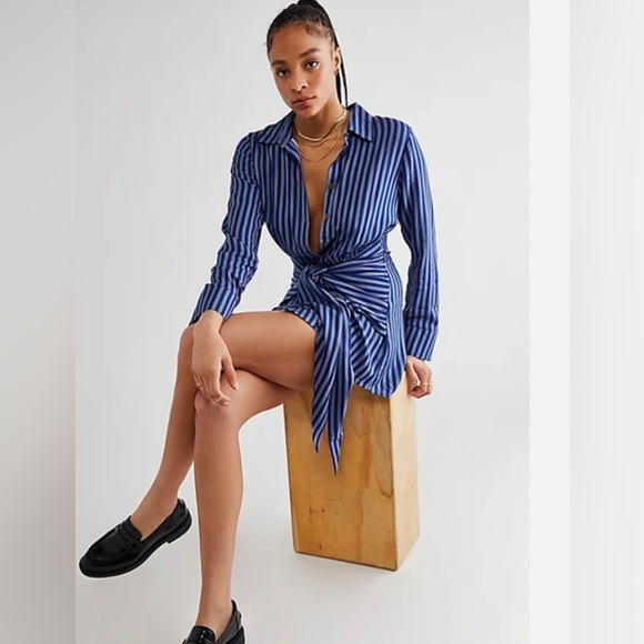 Jen's Pirate Booty | Dresses | Jens Pirate Bootie Amata Shirt Dress Small Color Blue Storm ...